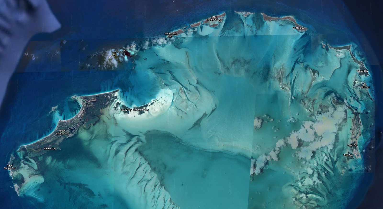 Berry Islands_map_with_names | West Indian Boas